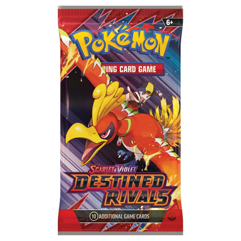 Pokémon TCG: Scarlet & Violet Destined Rivals Booster Pack. Pokémon ...