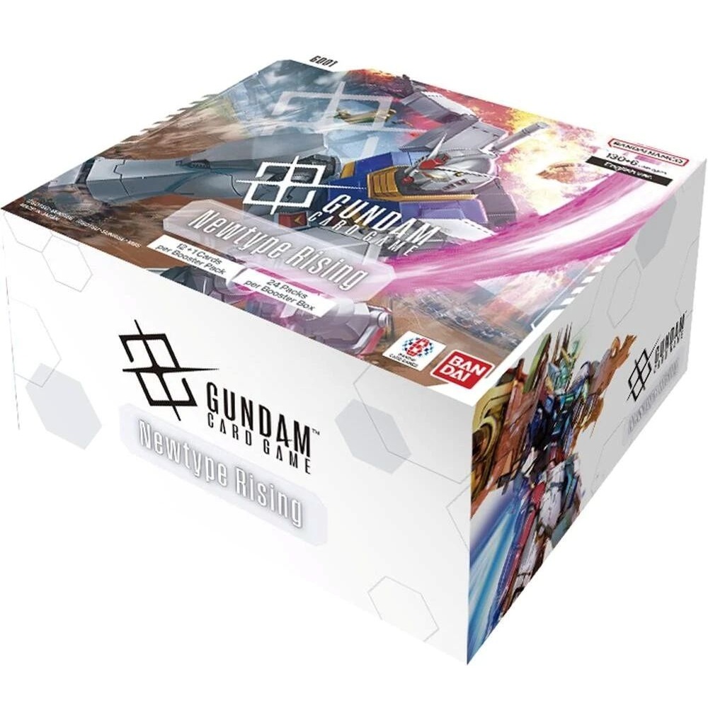 Gundam TCG – Booster Box Newtype Rising + Dice Set 01. Bandai ...