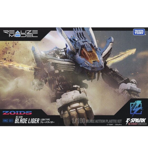 Zoids Realize Model RMZ-001 Blade Liger 1/100. Takara Tomy ...
