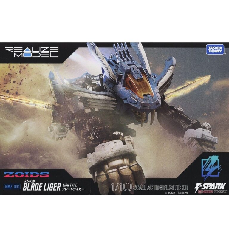Zoids Realize Model RMZ-001 Blade Liger 1/100. Takara Tomy ...