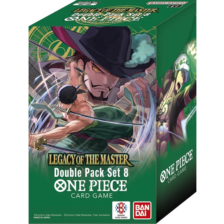One Piece TCG – Double Pack Set Volume 8: Legacy of the Master. Bandai ...
